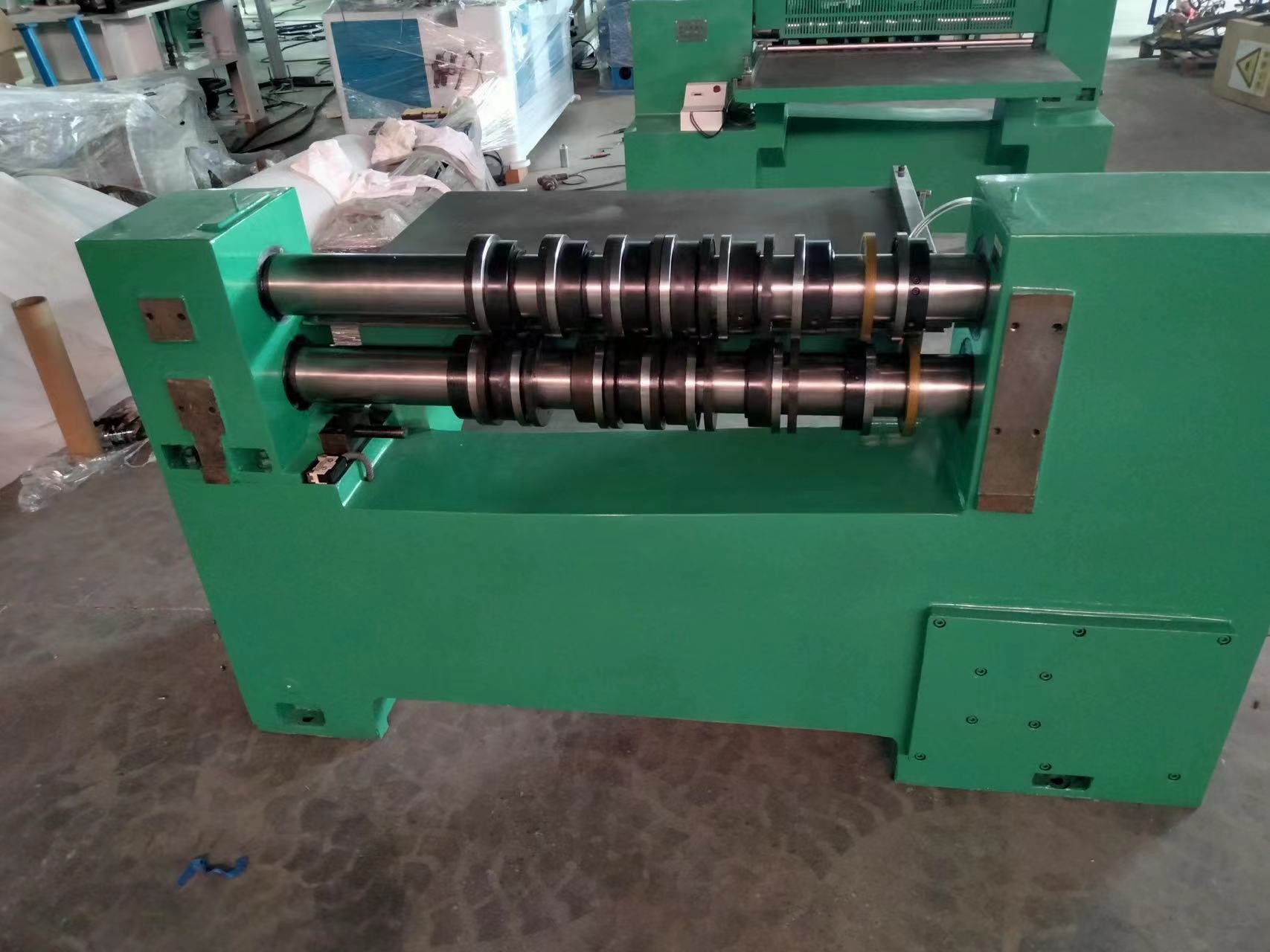 Used Semi Auto Gang Slitter Cutting Machine