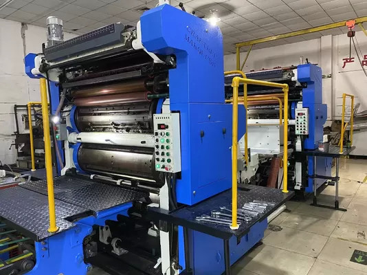 45 inch Automatic 2 Color Crabtree Printer For Tin Can Production
